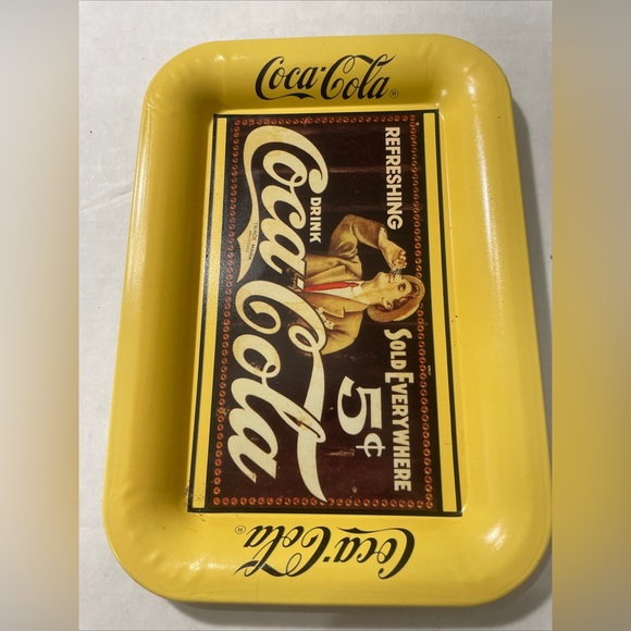 Coca Cola | Other | Vintage Coca Cola Coke Brand 45 In X 65 In Metal ...